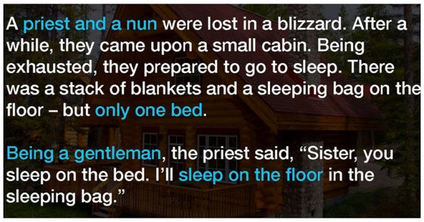 Divine Retreat: A Priest and Nun's Night in a Cozy Cabin - The Best Media