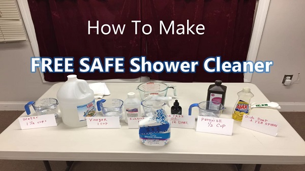 DIY Daily Shower Cleaner: A Simple Recipe for Sparkling Cleanliness ...