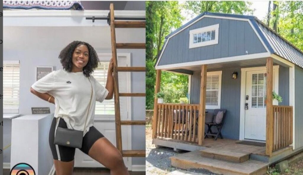 A Woman's Transformation Journey into a Gorgeous Tiny Home Revealed ...