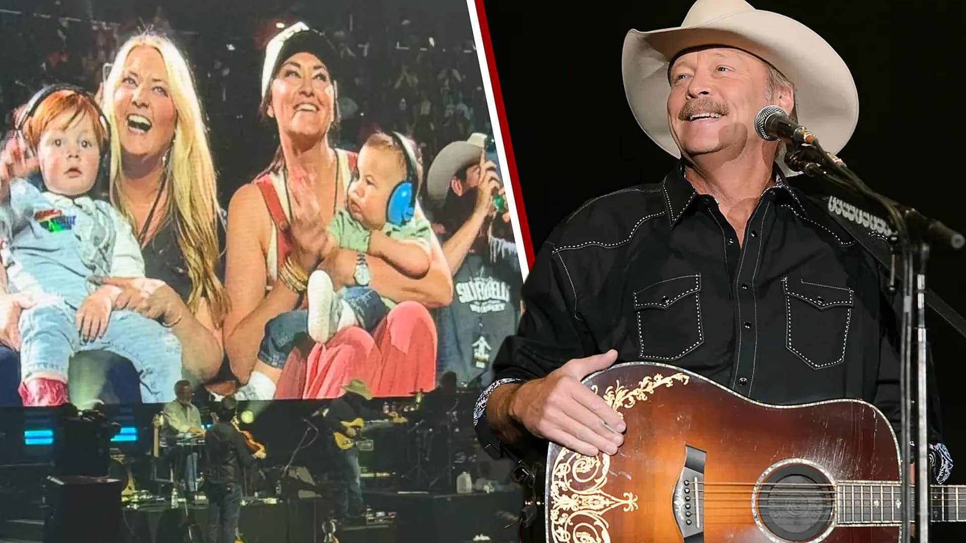 Alan Jackson’s Grandkids Just Saw Him Live for the First Time And Their ...