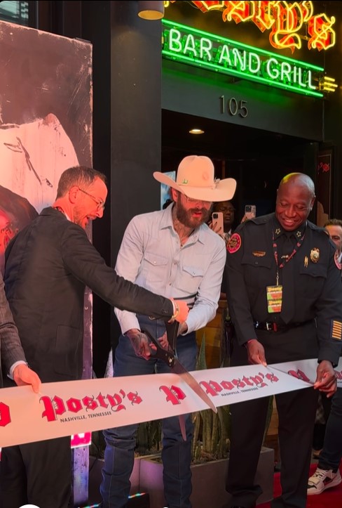 Post Malone Rocks Lower Broadway for Grand Opening of “Posty’s Bar ...